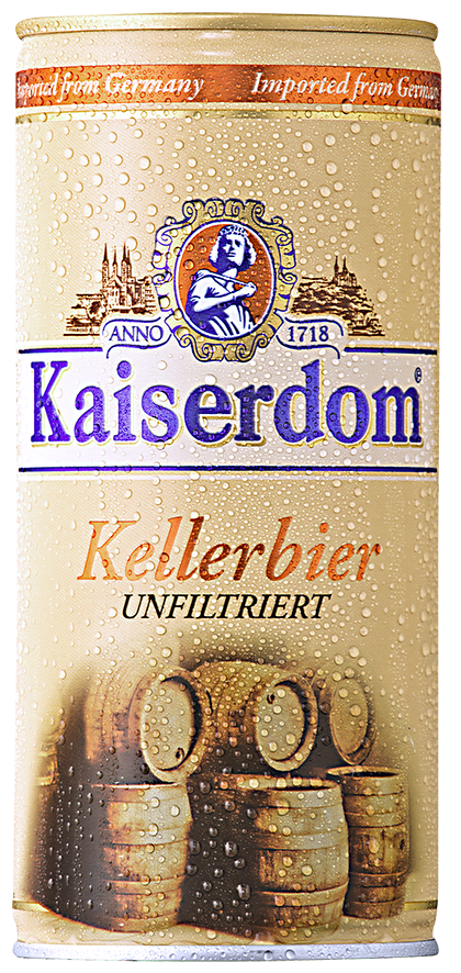 DOZA BERE KAISERDOM KELLERBIER 1L + HALBA - NobleShop