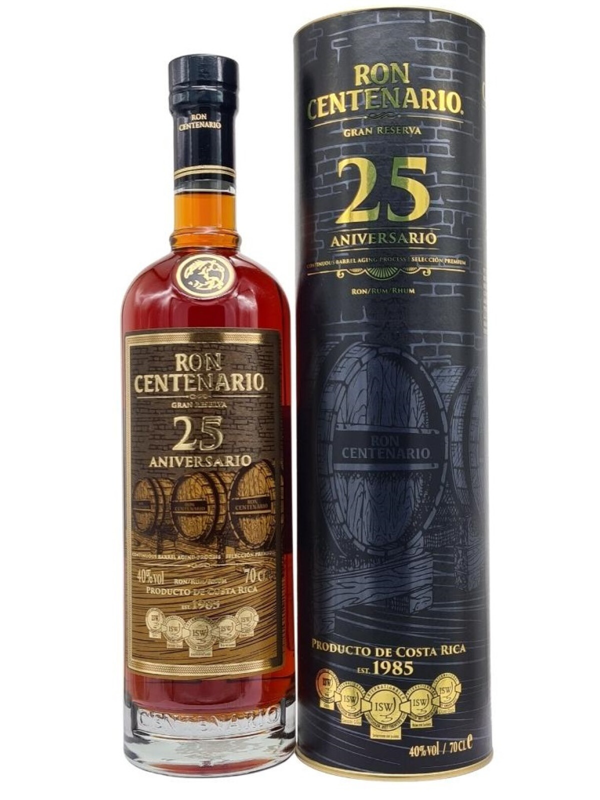 CENTENARIO RON GRAN RESERVA 25YO 0.7L - NobleShop