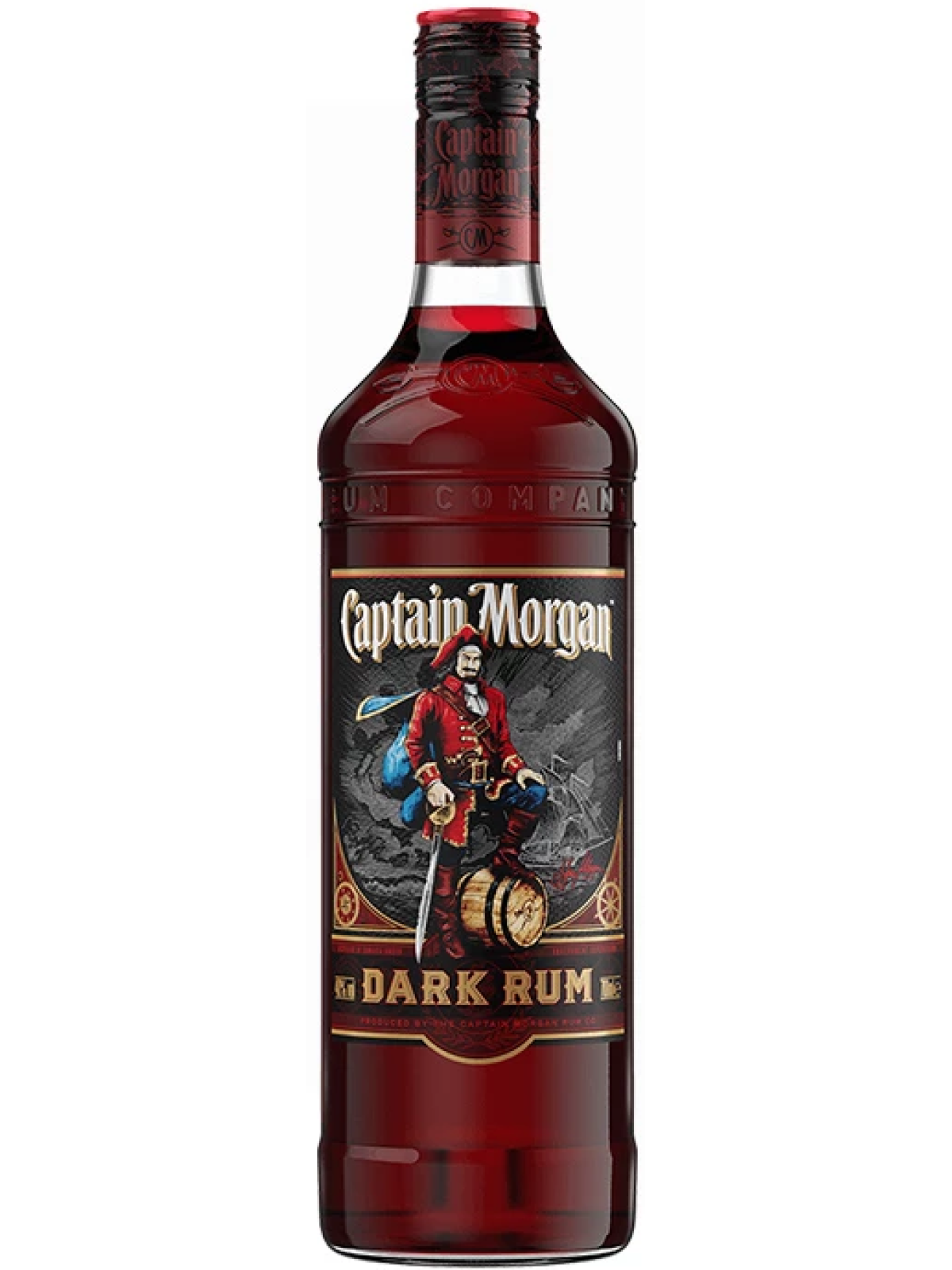 CAPTAIN MORGAN BLACK LABEL - DARK RUM 0.7L - NobleShop