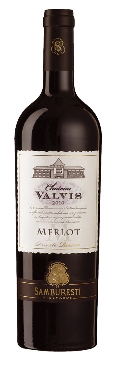 CHATEAU VALVIS MERLOT ROSU SEC 0.75L - NobleShop