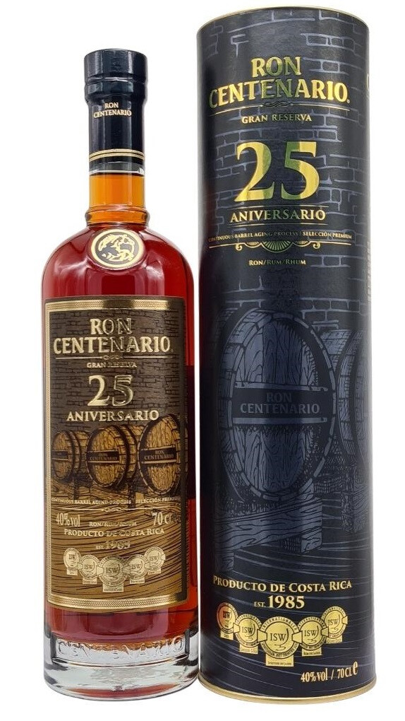 CENTENARIO RON GRAN RESERVA 25YO 0.7L - NobleShop